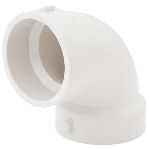 PVA90E150-NSF - Bluefin PVA90E150-NSF - 1-1/2" PVC DWV 90° Short Radius ...