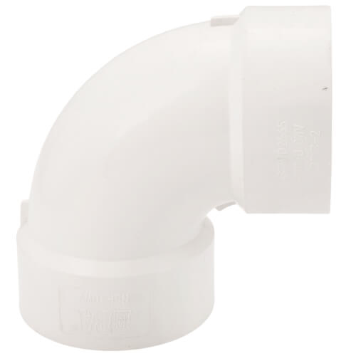 PVA90E300-NSF - Bluefin PVA90E300-NSF - 3" PVC DWV 90° Short Radius ...