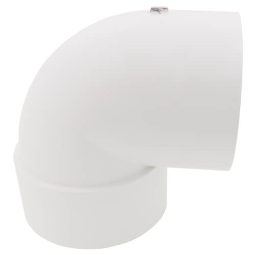 PVA90SE400 - Bluefin PVA90SE400 - 4" PVC DWV Street 90° Short Radius Elbow