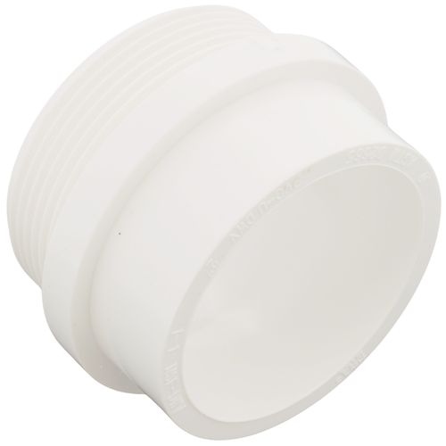 PVAM200-NSF - Bluefin PVAM200-NSF - 2" PVC DWV Male Adapter
