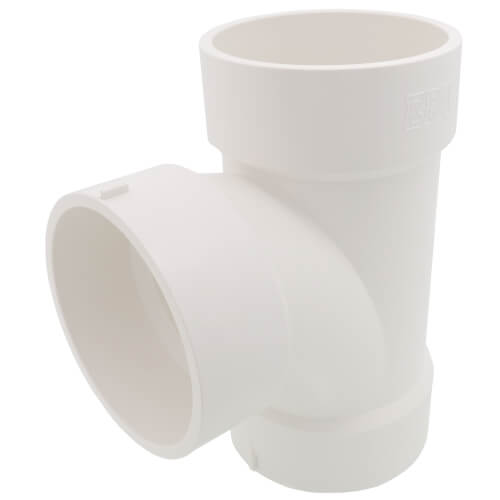 PVAST400 - Bluefin PVAST400 - 4" PVC DWV Sanitary Tee