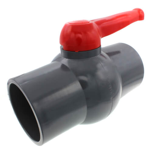 PVBVS300G - Bluefin PVBVS300G - 3" Gray SCH 80 PVC Ball Valve w/ Easy ...