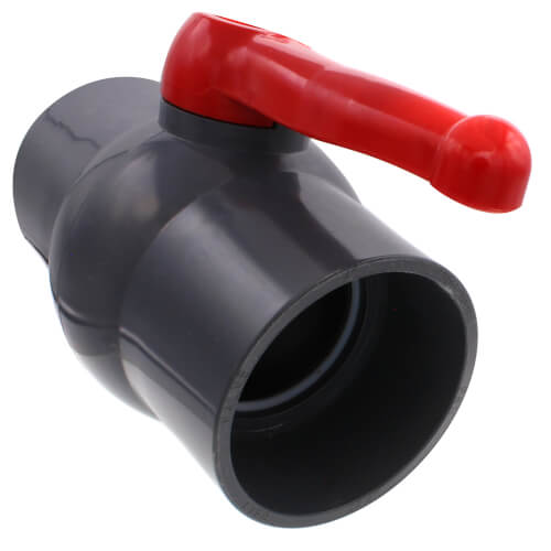 PVBVS400G - Bluefin PVBVS400G - 4" Gray SCH 80 PVC Ball Valve w/ Easy ...