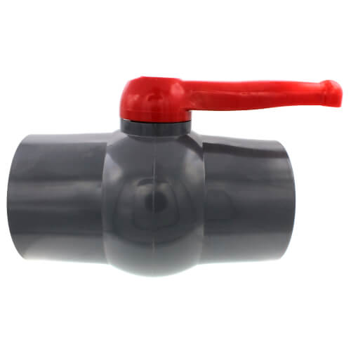 PVBVS400G - Bluefin PVBVS400G - 4" Gray SCH 80 PVC Ball Valve w/ Easy ...