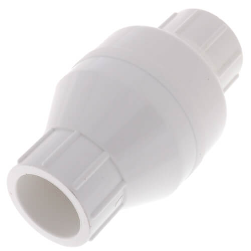 PVCVS100 - Bluefin PVCVS100 - 1" PVC In-Line Check Valve w/ SS Spring ...