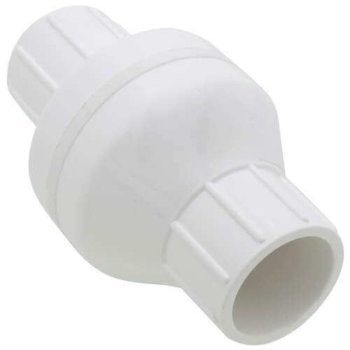 PVCVS125 - Bluefin PVCVS125 - 1-1/4" PVC In-Line Check Valve w/ SS ...