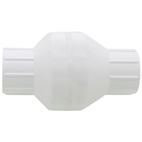 PVCVS125 - Bluefin PVCVS125 - 1-1/4" PVC In-Line Check Valve w/ SS ...