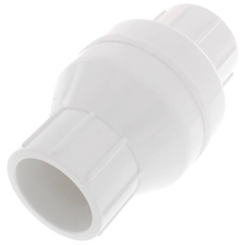PVCVS150 - Bluefin PVCVS150 - 1-1/2" PVC In-Line Check Valve w/ SS ...