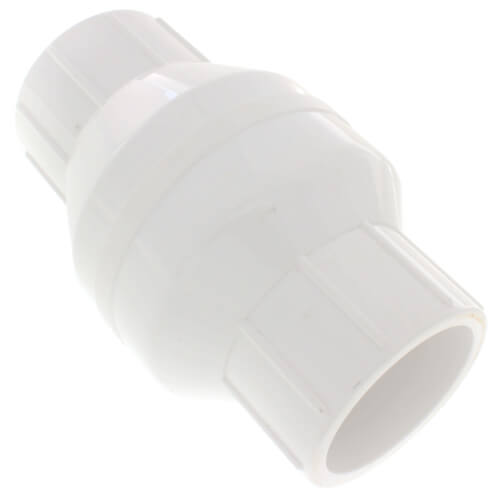 PVCVS200 - Bluefin PVCVS200 - 2" PVC In-Line Check Valve w/ SS Spring ...