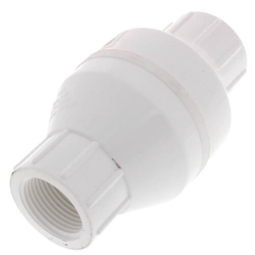 PVCVT100 - Bluefin PVCVT100 - 1" PVC In-Line Check Valve w/ SS Spring ...