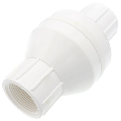 PVCVT125 - Bluefin PVCVT125 - 1-1/4" PVC In-Line Check Valve w/ SS ...