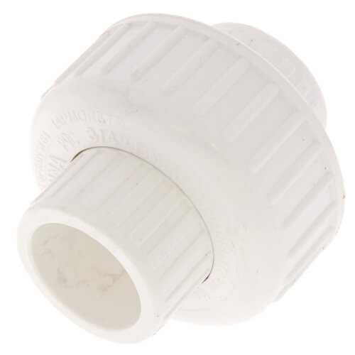 PVUS075 - Bluefin PVUS075 - 3/4" PVC Sch. 40 Socket Union w/ EPDM O-ring