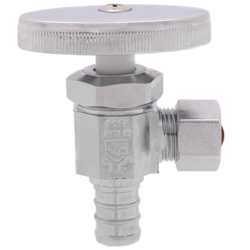 PXASM050 - Bluefin PXASM050 - 1/2" PEX x 3/8" OD Compression Angle Stop ...