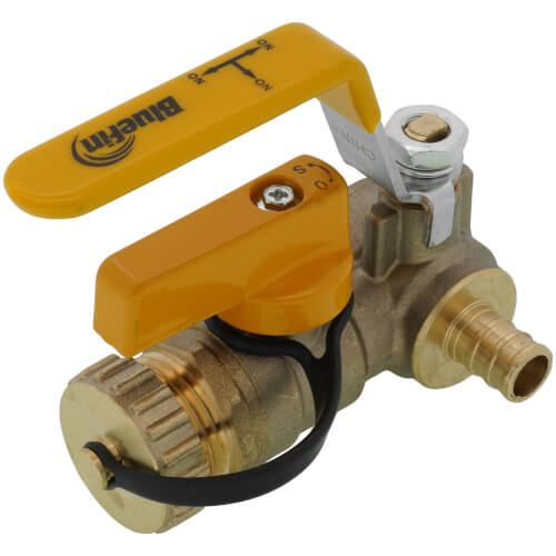 PXBV050HD - Bluefin PXBV050HD - 1/2" PEX Crimp Ball Valve w/ Hose Drain ...