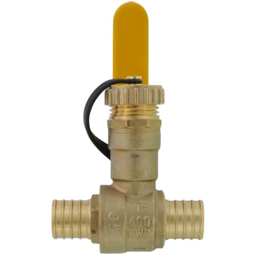 PXBV100HD - Bluefin PXBV100HD - 1" PEX Crimp Ball Valve w/ Hose Drain ...