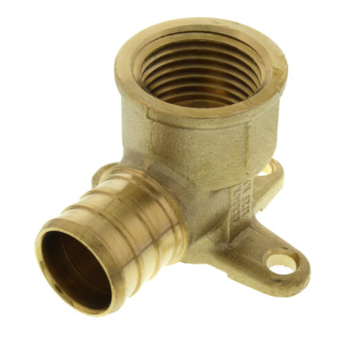PXDE075-050 - Bluefin PXDE075-050 - 3/4" PEX x 1/2" NPT Brass Drop Ear Elbow (Lead Free)