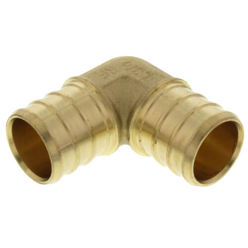 PXE075 - Bluefin PXE075 - 3/4" PEX x 3/4" PEX Brass 90 Elbow (Lead Free)