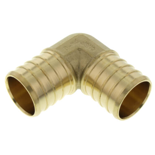 PXE100 - Bluefin PXE100 - 1" PEX x 1" PEX Brass 90 Elbow (Lead Free)