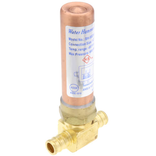 PXHA1-050 - Bluefin PXHA1-050 - Water Hammer Arrestor - 1/2" PEX Crimp ...