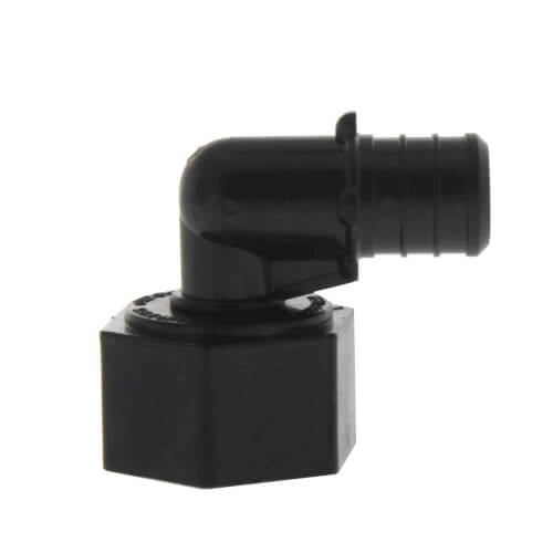 PXLSVE075 - Bluefin PXLSVE075 - 3/4" Poly PEX Crimp x 3/4" FPT Swivel Elbow