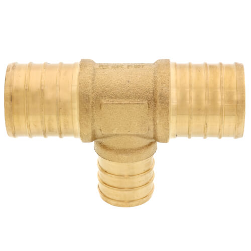 PXRT1134-NL - Everflow PXRT1134-NL - 1" PEX x 1" PEX x 3/4" PEX Brass ...