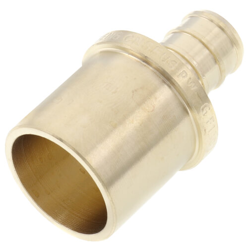 PXSA050-075-DZR - Bluefin PXSA050-075-DZR - 1/2" PEX x 3/4" Male Sweat ...