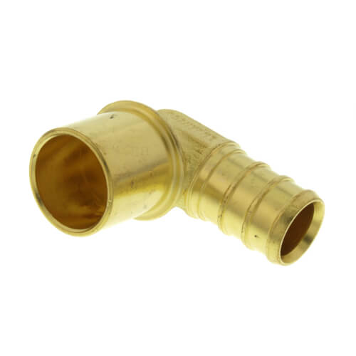PXSE050 - Bluefin PXSE050 - 1/2" PEX x 1/2" Copper Fitting Brass Elbow ...