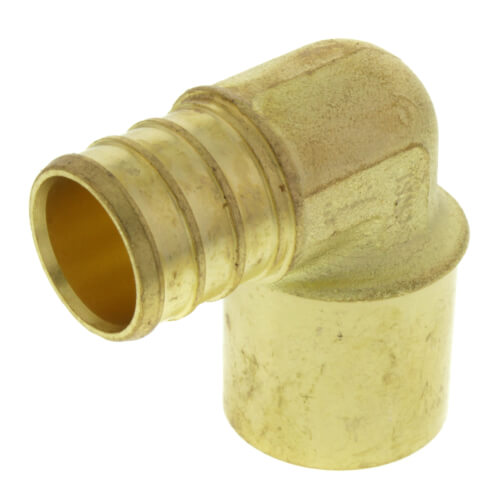 PXSE075 - Bluefin PXSE075 - 3/4" PEX x 3/4" Copper Fitting Brass Elbow ...