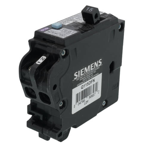 Q115DFN - Siemens Q115DFN - 1-Pole Dual Function (AFCI/GFCI) Plug-On ...