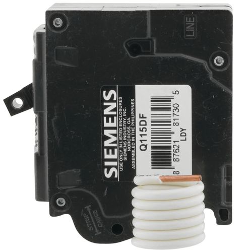 Q115DF - Siemens Q115DF - 1-Pole Dual Function (AFCI/GFCI) Plug-In ...