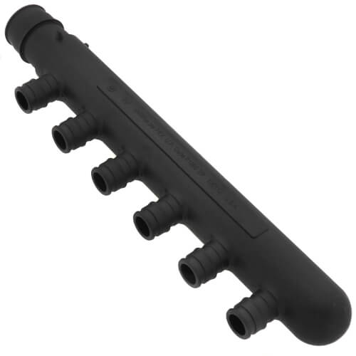 3052060 - Mr. PEX 3052060 - 1" EP Branch Multi-Port Tee w/ 1/2" Outlets ...