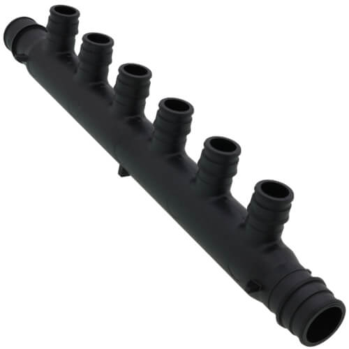 Q2267557 - Uponor (Wirsbo) Q2267557 - EP Flow-Through Multi-Port Tee, 6 ...