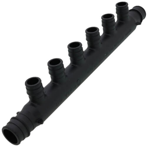 Q2267557 - Uponor (Wirsbo) Q2267557 - EP Flow-Through Multi-Port Tee, 6 ...