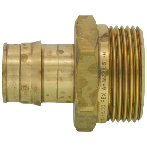 Q4143210 - Uponor (Wirsbo) Q4143210 - R32 x 1" ProPEX Adapter, Straight