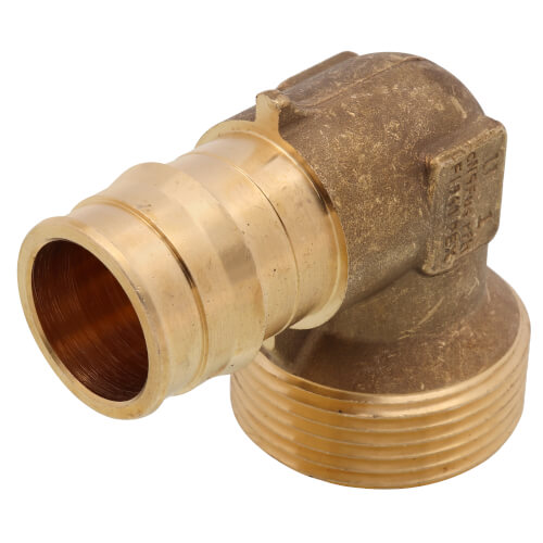 Q4153210 - Uponor (Wirsbo) Q4153210 - R32 x 1" ProPEX Adapter, Elbow