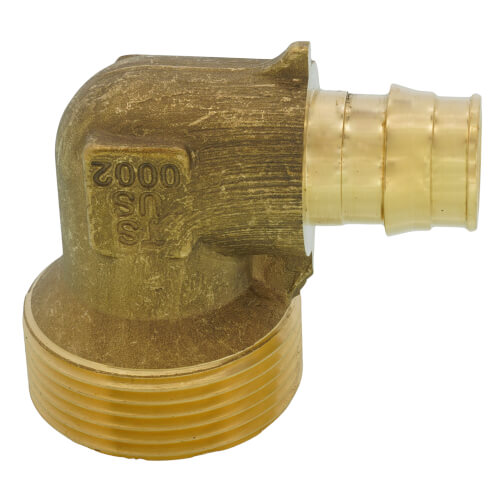 Q4153275 - Uponor (Wirsbo) Q4153275 - R32 x 3/4" ProPEX Adapter, Elbow