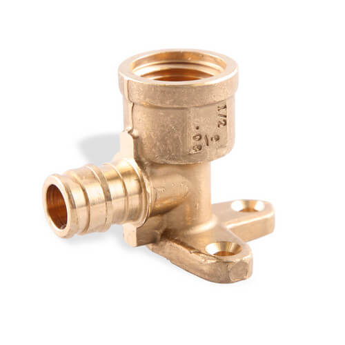 Q4233850 - Uponor (Wirsbo) Q4233850 - ProPEX Drop Ear Brass Elbow, 3/8 ...