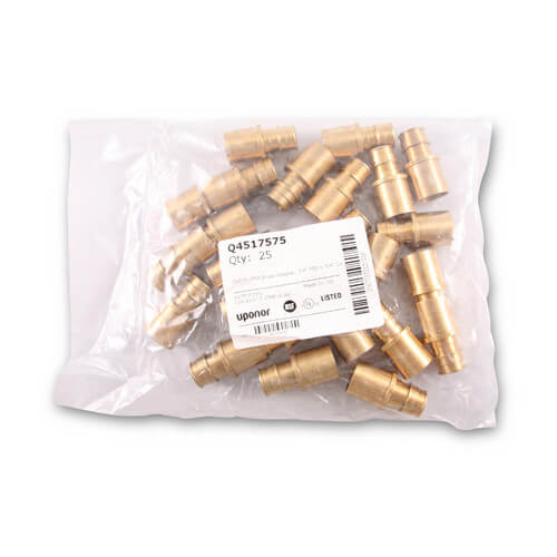 Q4517575 - Uponor (Wirsbo) Q4517575 - ProPEX Brass Copper Pipe Adapter ...