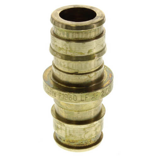 Q4542020 - Uponor (Wirsbo) Q4542020 - ProPEX Brass Coupling, 2" PEX x 2 ...