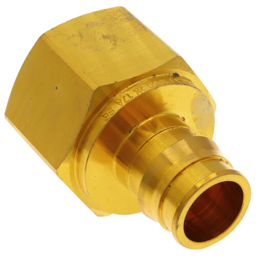 Q5577510 - Uponor (Wirsbo) Q5577510 - 3/4" ProPEX x 1" NPT Brass Female ...