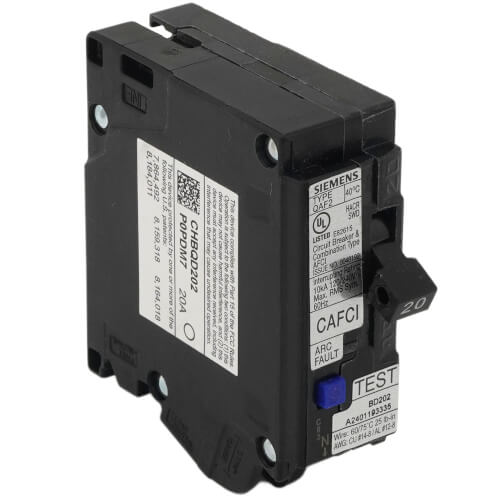 QA120AFC - Siemens QA120AFC - 1-Pole Combination Type AFCI Plug-On ...