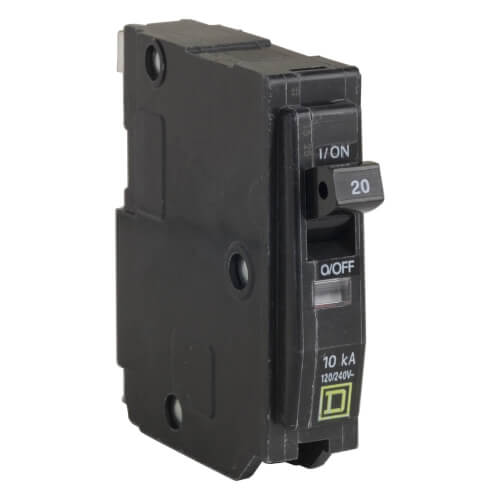 QO120CP - Square D QO120CP - QO Single Pole 20A Miniature Circuit Breaker