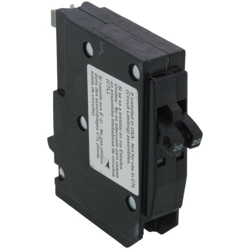 QO2020 - Square D QO2020 - QO Single Pole Miniature Tandem Circuit ...