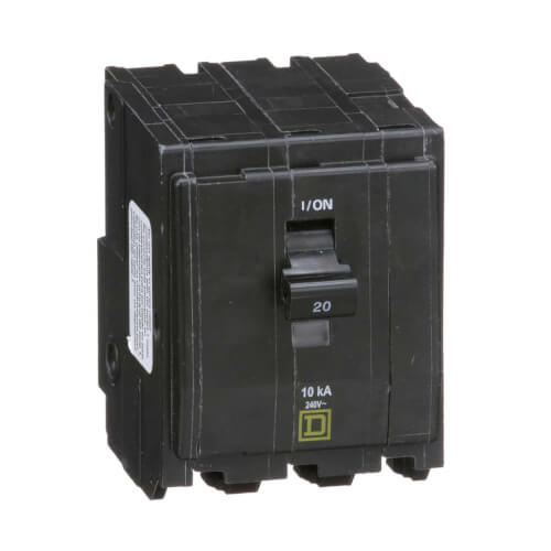 QO320 - Square D QO320 - QO 3 Pole Miniature Circuit Breaker (120/240V ...