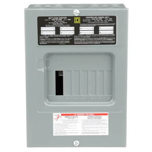 QO816L100S - Square D QO816L100S - QO 8 Space, 16 Circuit Indoor Load ...