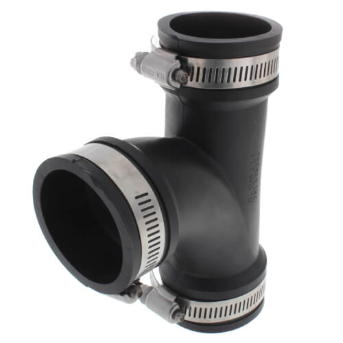 QT-150 - Fernco QT-150 - 1-1/2" 90° Quik Flexible Tee