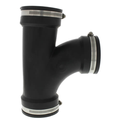 QT-300 - Fernco QT-300 - 3" 90° Quik Flexible Tee
