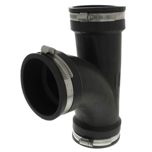 QT-300 - Fernco QT-300 - 3" 90° Quik Flexible Tee