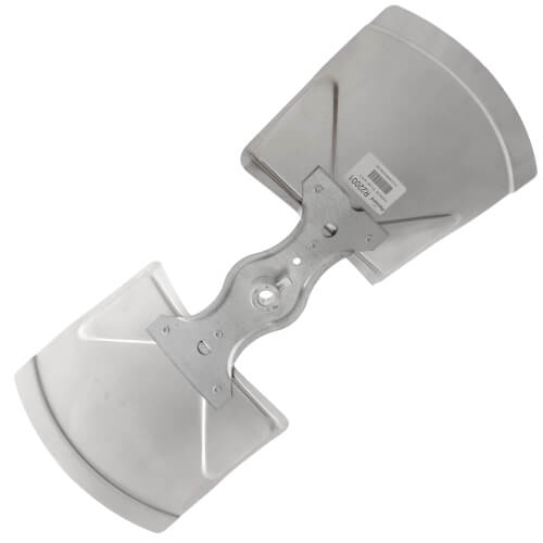 R22001 - Revcor R22001 - 20" Aluminum 2 Blade Fixed Hub Fan Blade, CW ...
