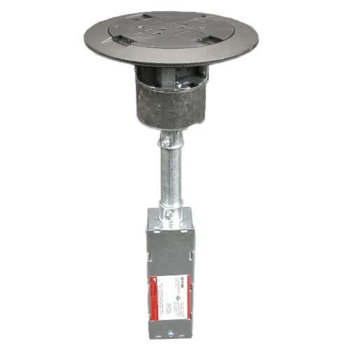 RC7ATCBK - Wiremold RC7ATCBK - RC7 3" Multi-Service Poke-Thru Assembly ...